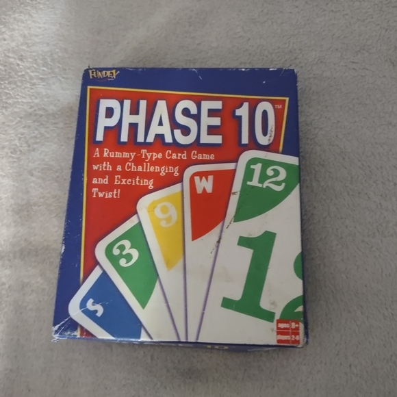 Mattel | Toys | Mattel Phase Card Game With Colorful Cards | Poshmark